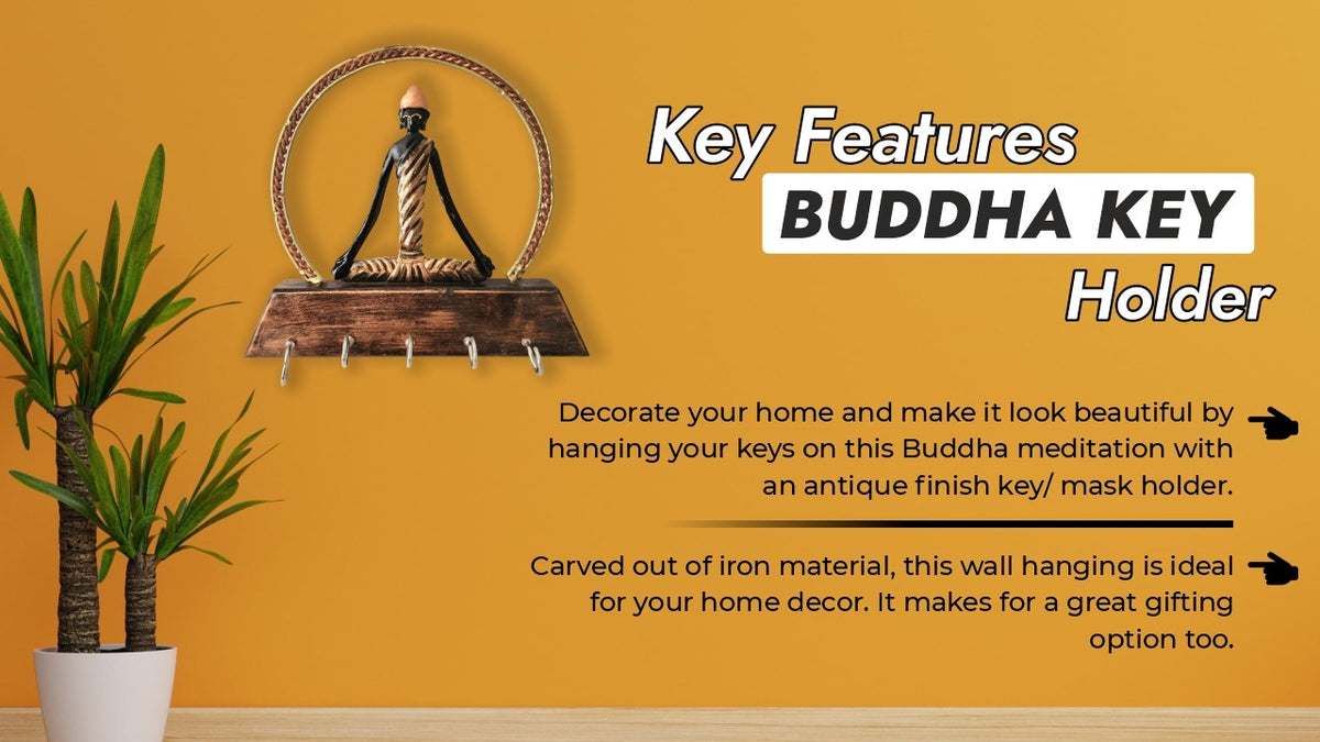 Handmade Buddha Key Holder – Home Decor 4 You